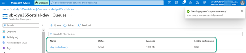 How To Create Azure Service Bus And Queue In Microsoft Azure Portal
